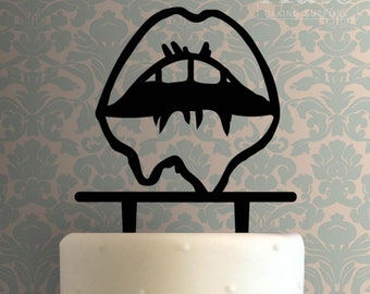 Lips Cake Topper | Etsy