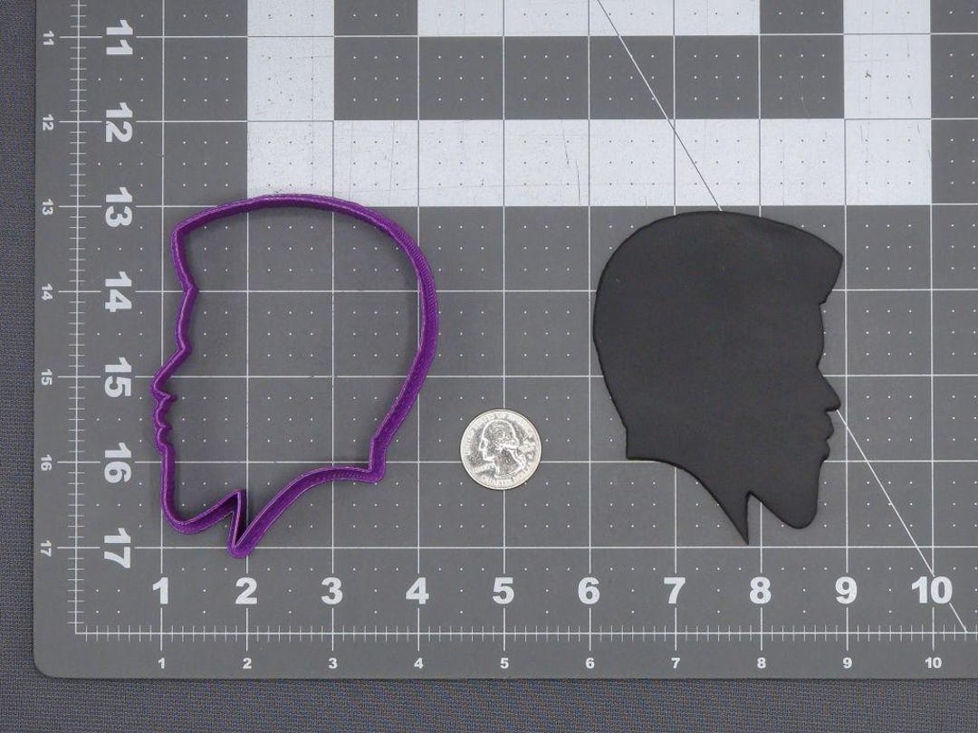 Afro Man Head 266-L281 Cookie Cutter Silhouette - Etsy