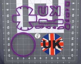 UK Map United Kingdom Shape Cookie Cutter Dough Biscuit Pastry Fondant ...