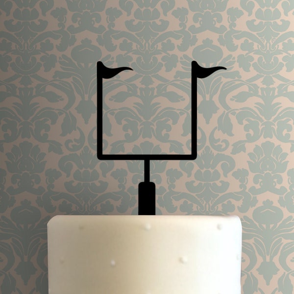 Football Goal Cake Topper - Etsy