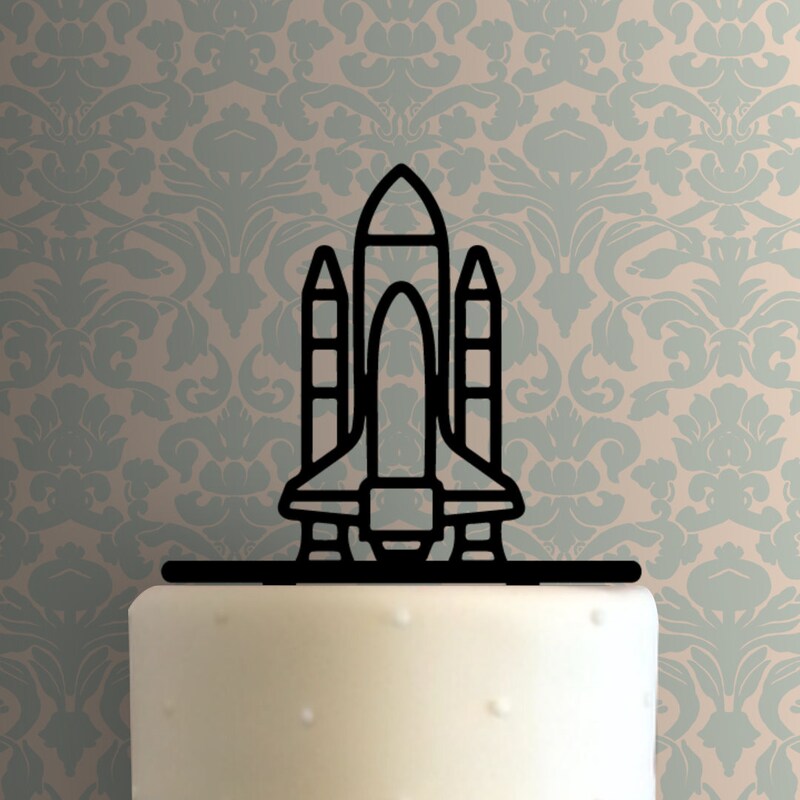 Rocket Cake Topper - Etsy Canada