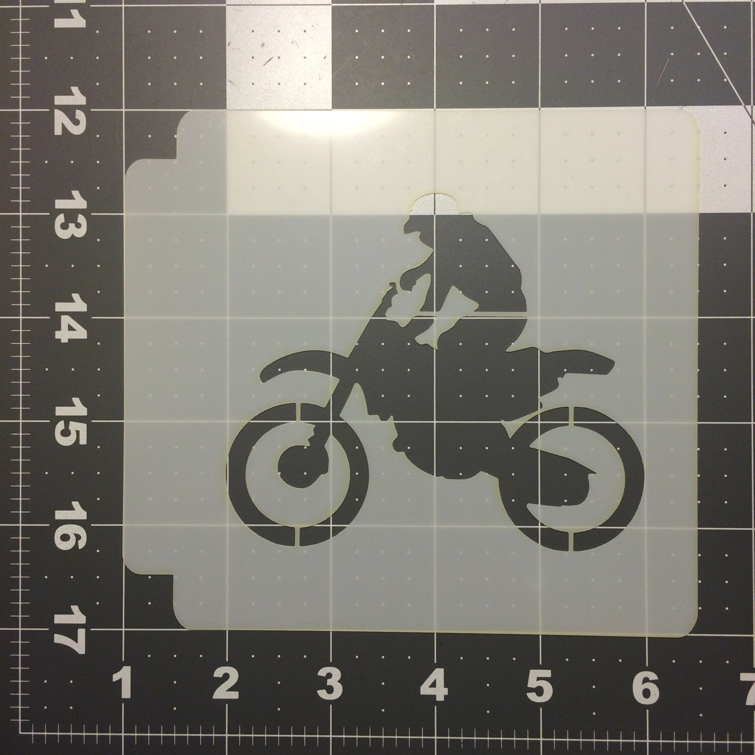 Motorcycle 100 Stencil - Etsy