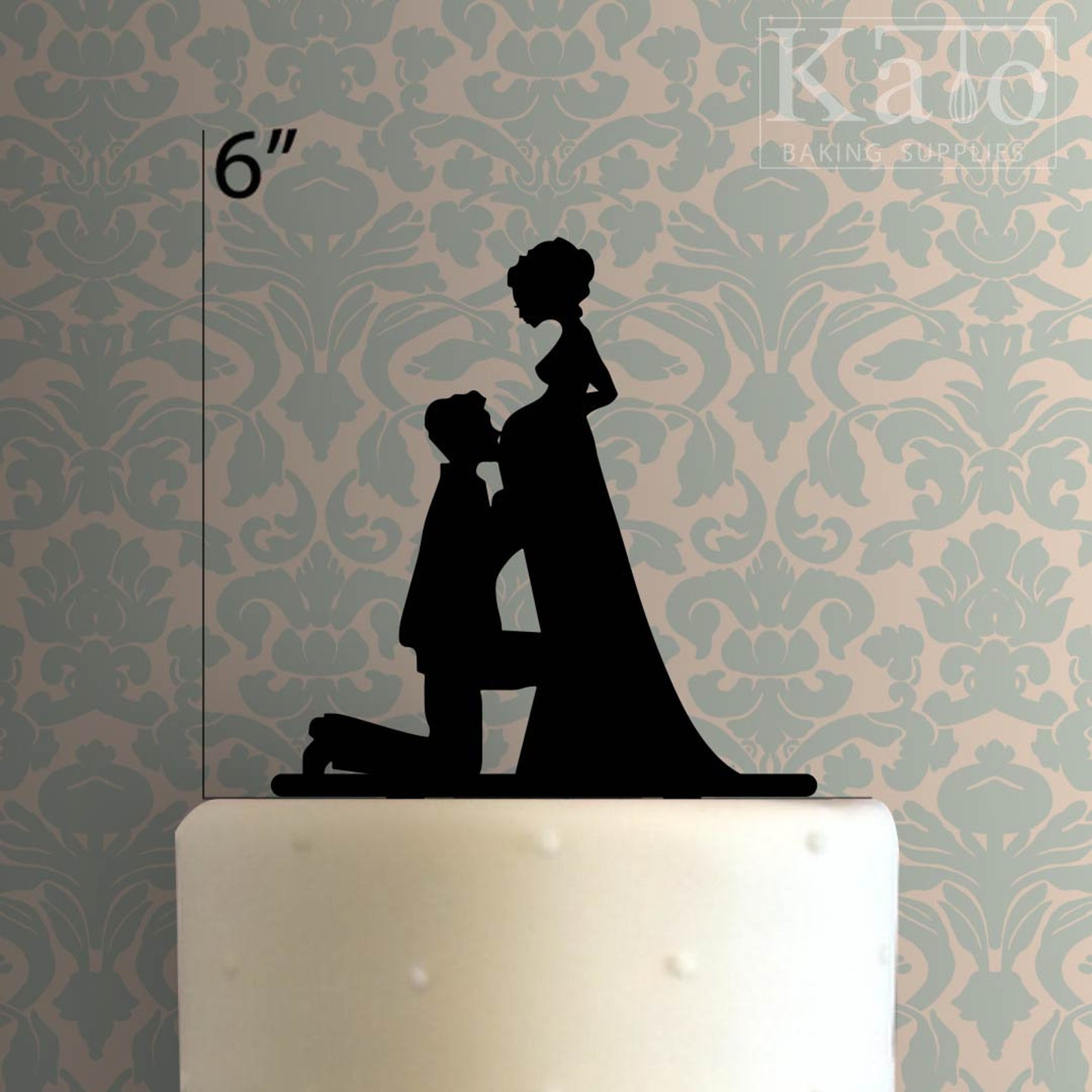 Pregnant Bride 225-210 Cake Topper - Etsy