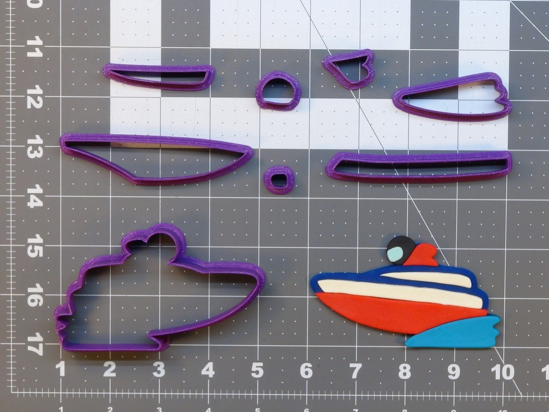 Speedboat 266-A377 Cookie Cutter Set - Etsy