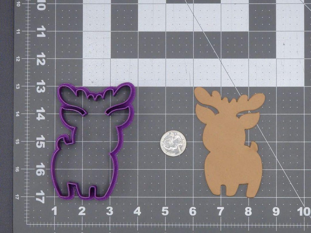 Reindeer Body 266-L109 Cookie Cutter Silhouette - Etsy