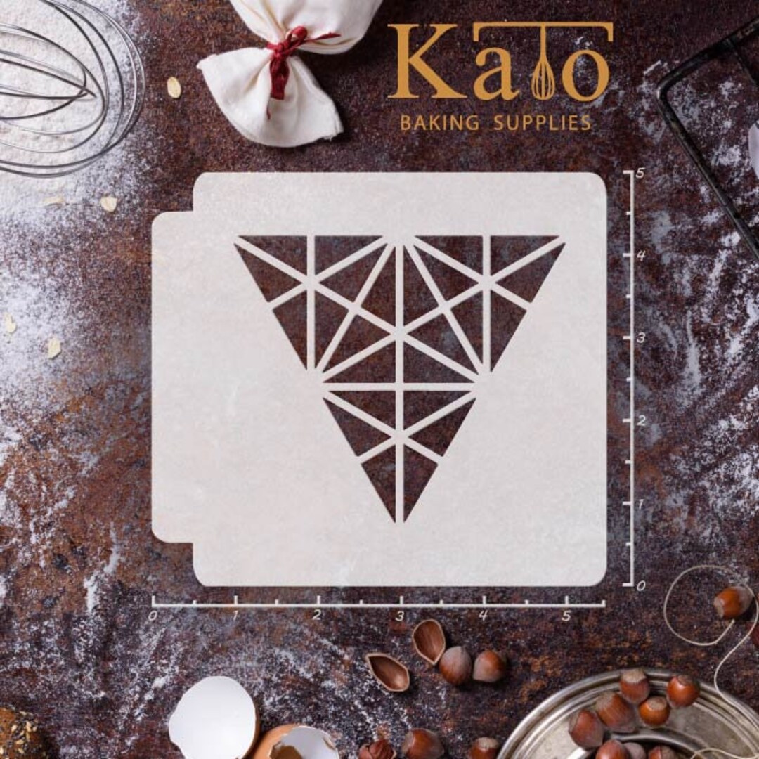 Geometric Triangle 783-A241 Stencil - Etsy