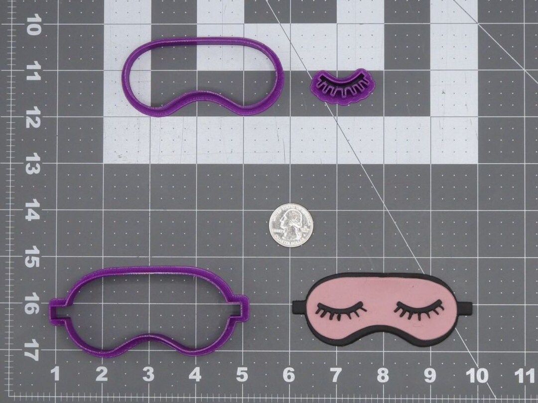 Eye Mask 266-K100 Cookie Cutter Set - Etsy