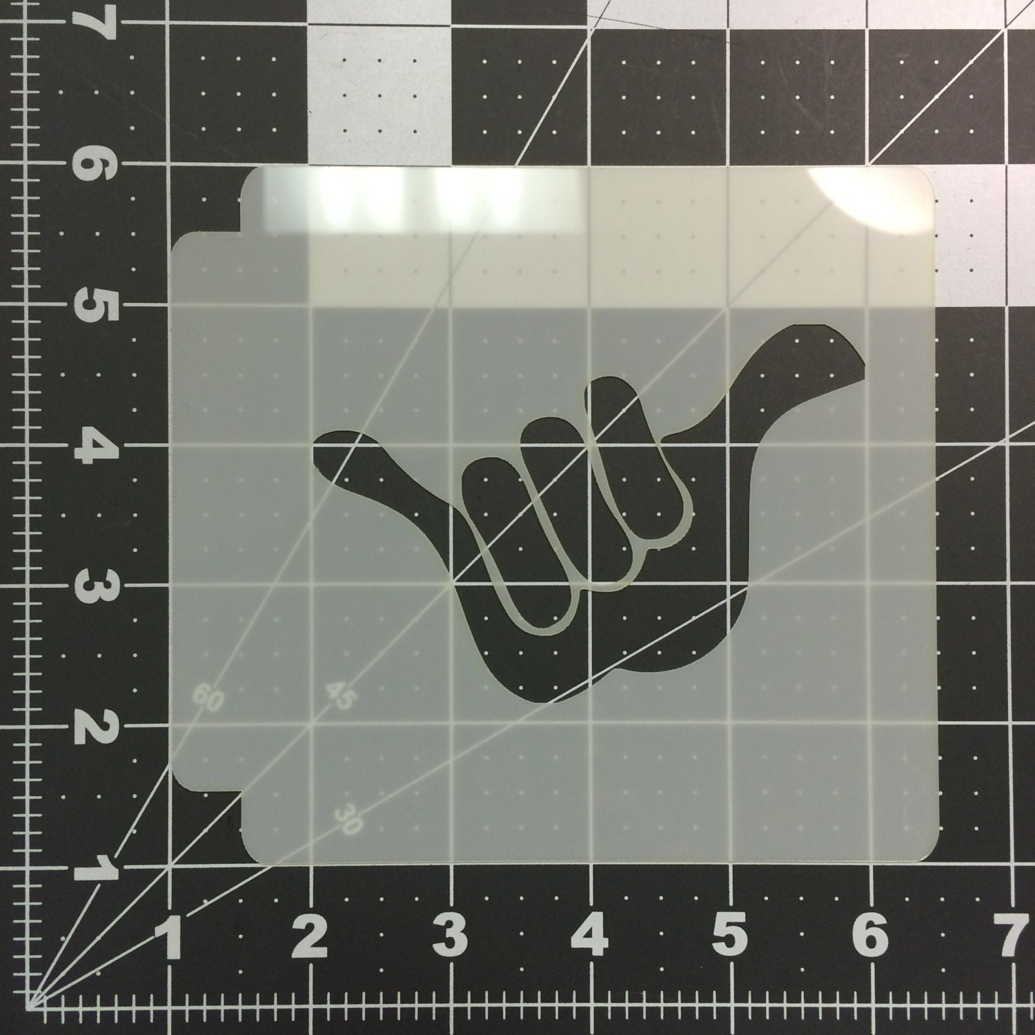 Hang Loose 100 Stencil - Etsy