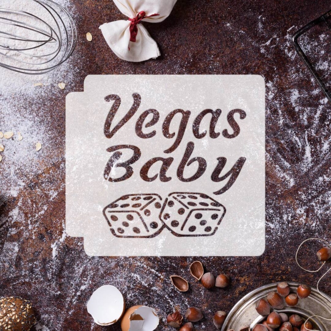 Vegas Baby Dice 783-I956 Stencil - Etsy