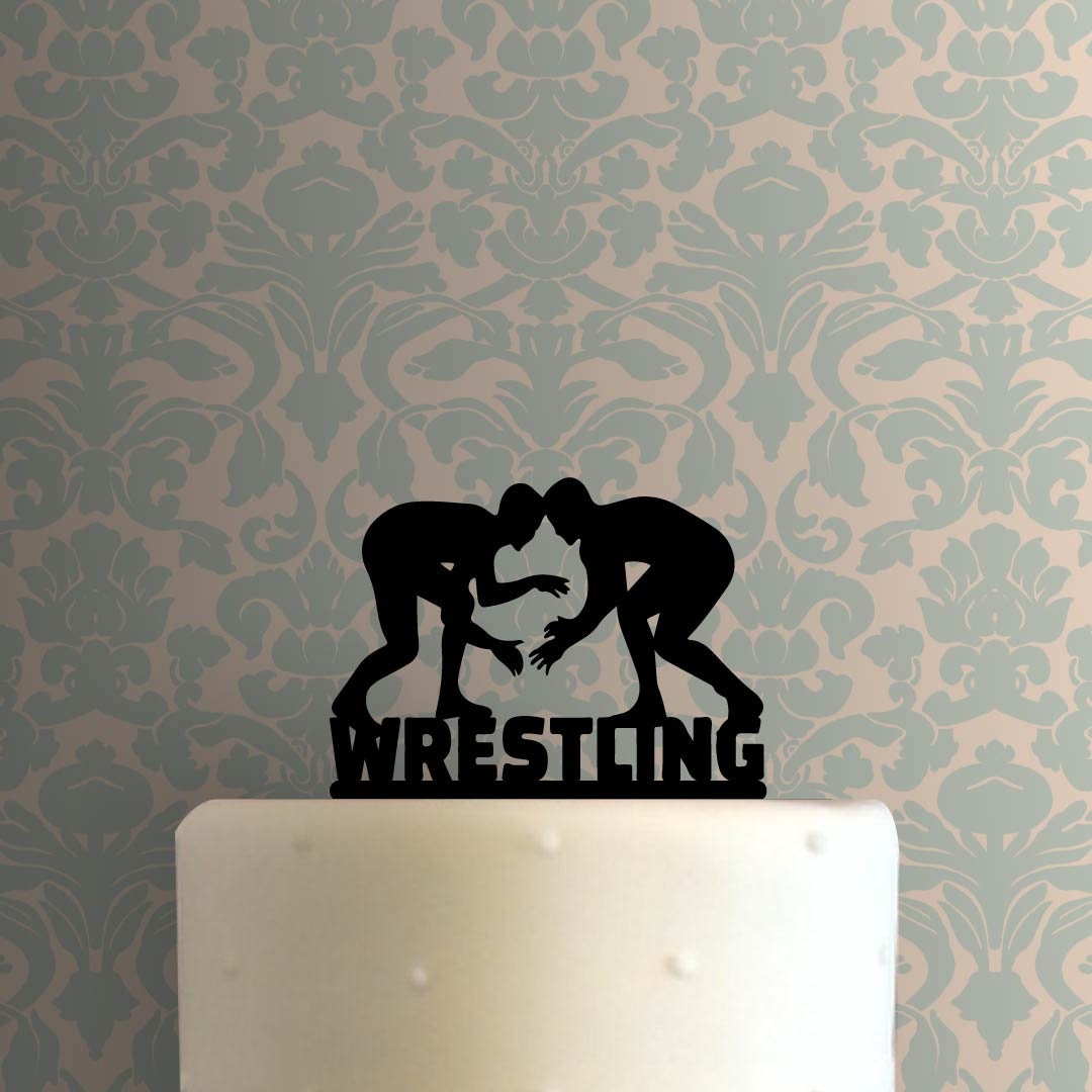 Wrestling 225-B515 Cake Topper - Etsy
