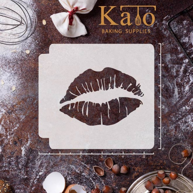 Lip Stencil for Cake - Etsy