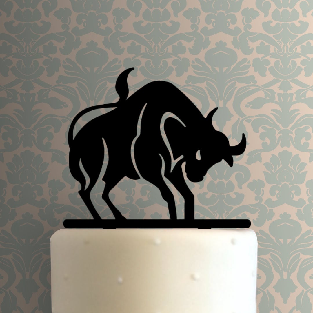 Zodiac - Taurus Bull Sign 225-946 Cake Topper - Etsy