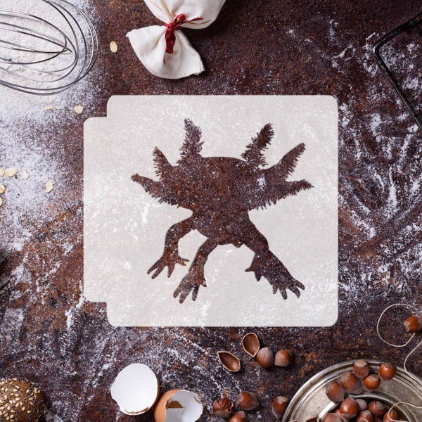 Axolotl Stencil - Etsy UK