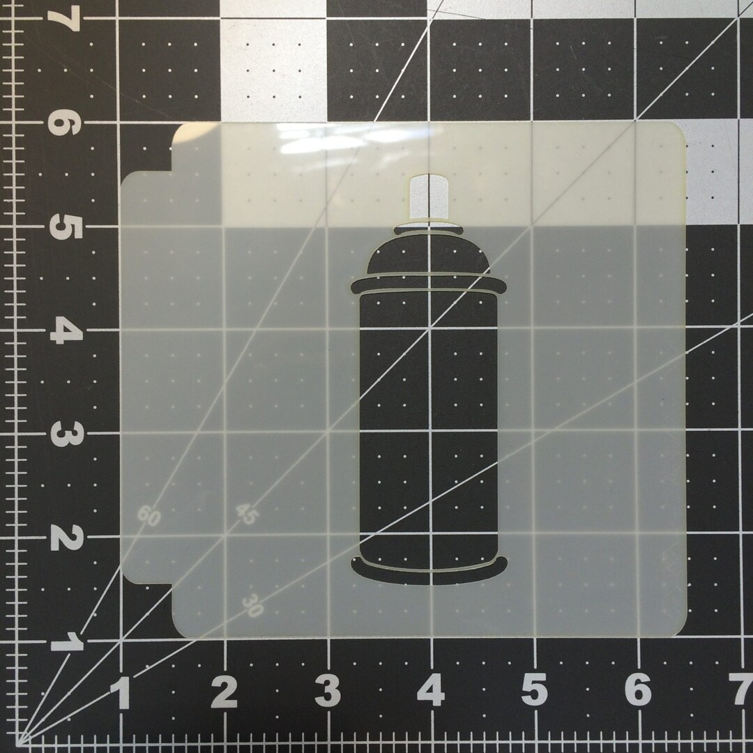 Spray Paint 101 Stencil - Etsy