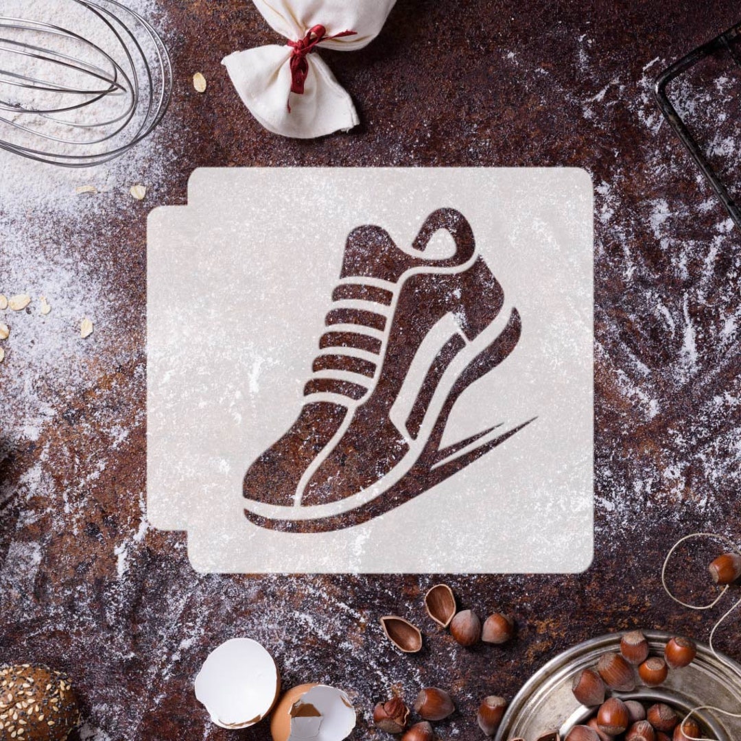 Running Shoe 783-H357 Stencil - Etsy