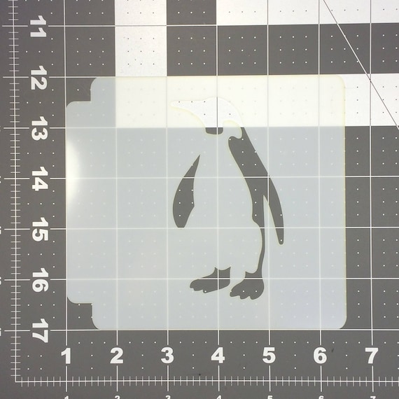 Penguin 101 Stencil | Etsy