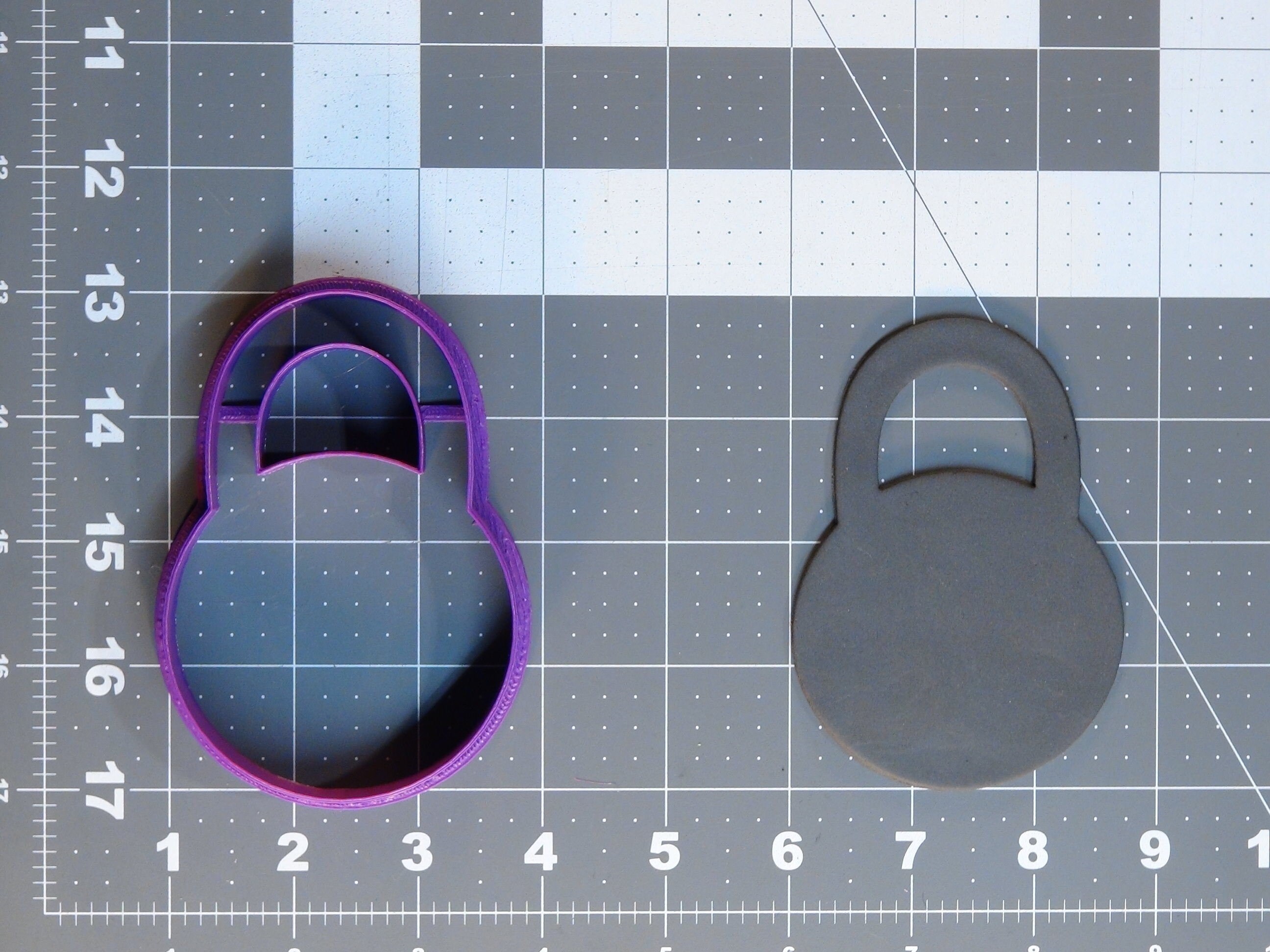 Lock 266-C285 Cookie Cutter | Etsy