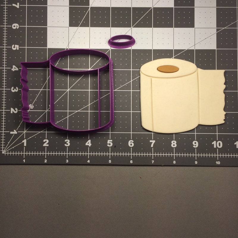 Toilet Paper Cookie Cutter - Etsy