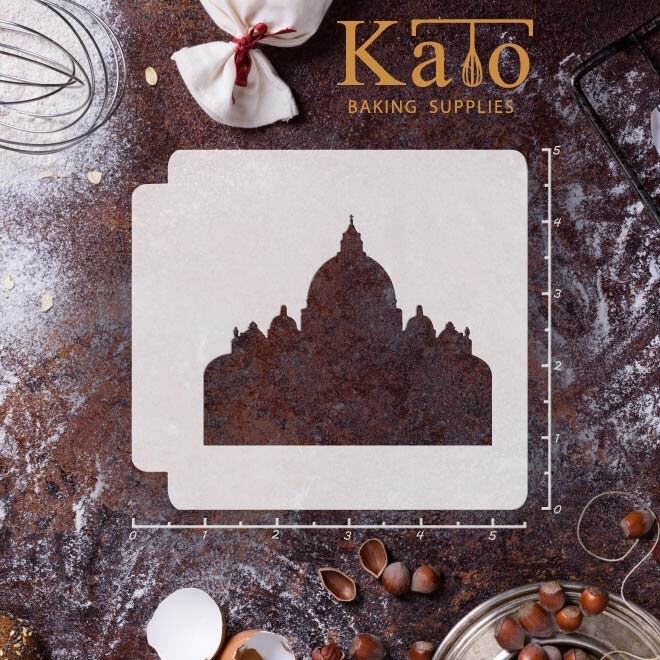 St Peters Cathedral Rome 783-B099 Stencil | Etsy