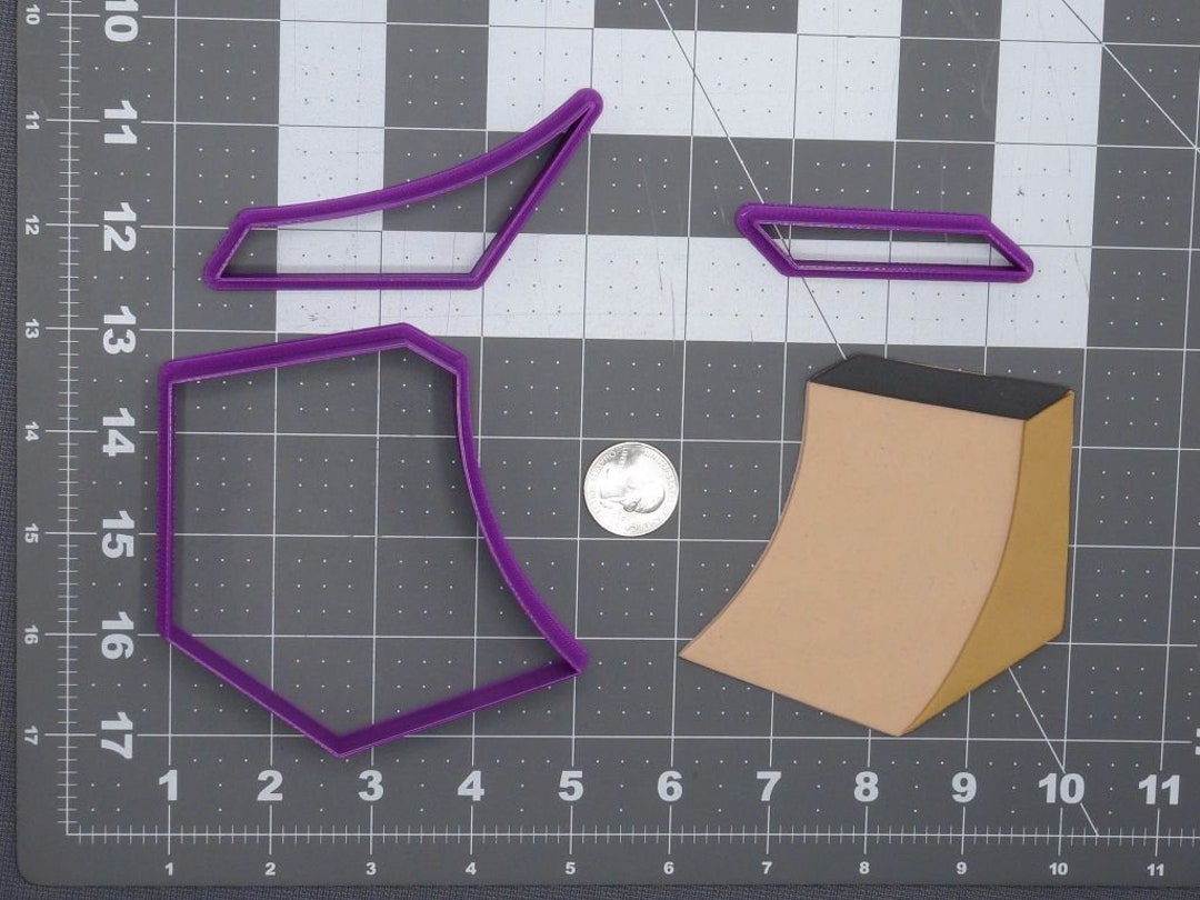 Skateboard Ramp 266-E238 Cookie Cutter Set - Etsy