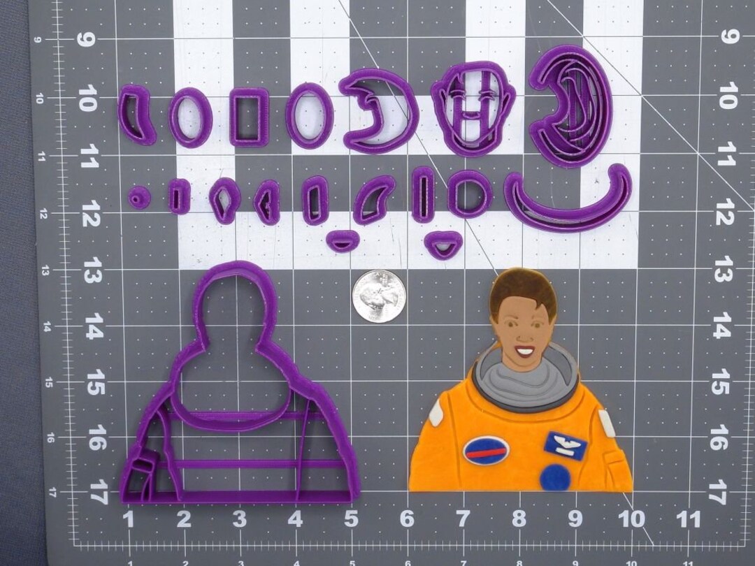 NASA Astronaut Mae Jemison 266-G296 Cookie Cutter Set - Etsy