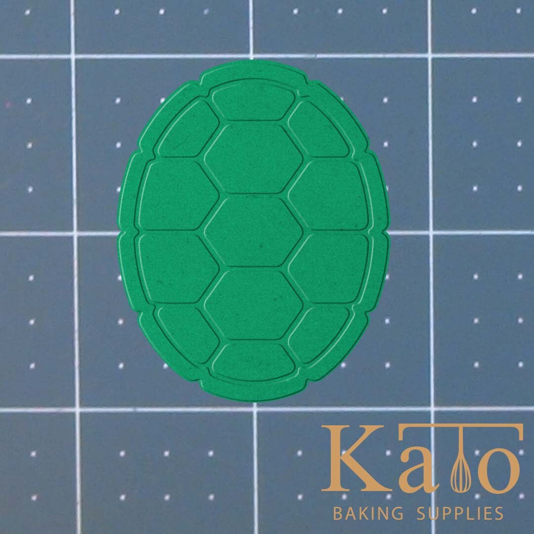Turtle Shell 227-160 Cookie Cutter and Acrylic Stamp (embossed) - Etsy