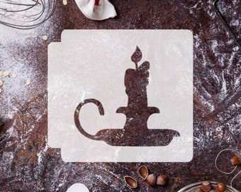 Candle Stencil | Etsy