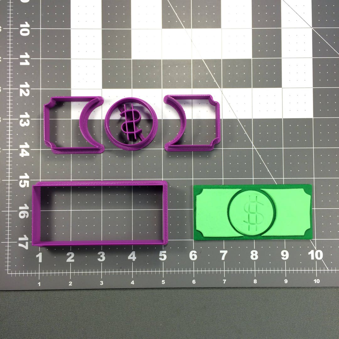 Dollar Bill 266-069 Cookie Cutter Set - Etsy