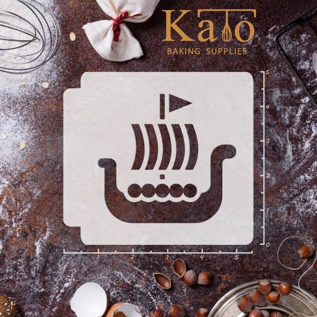 Viking Ship 783-B267 Stencil - Etsy
