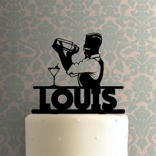 Bartender Cake Topper - Etsy