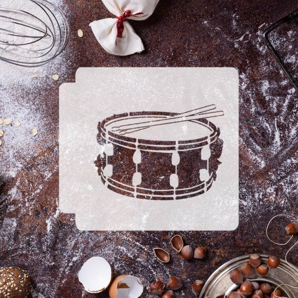 Drum Stencil - Etsy