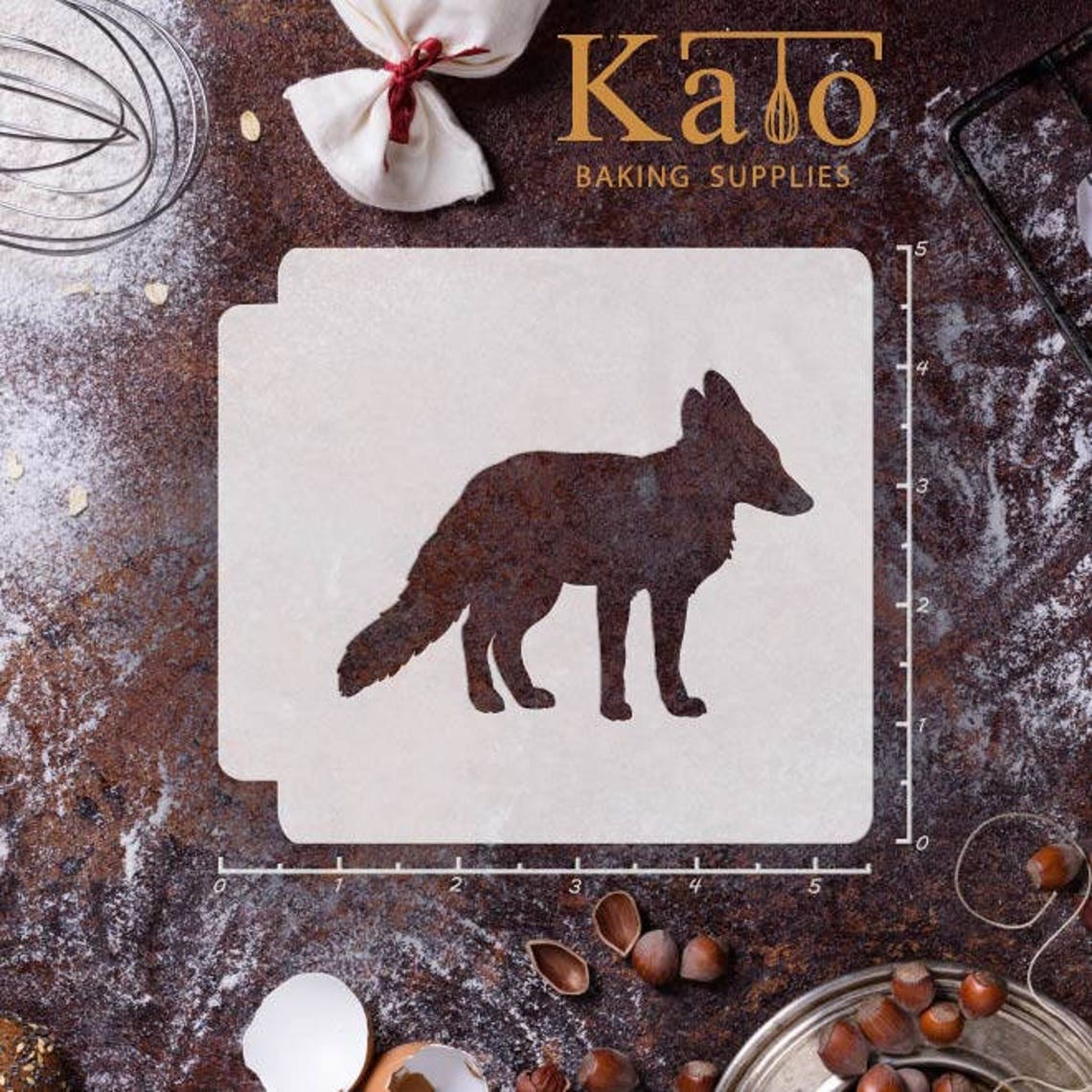 Red Fox 783-748 Stencil - Etsy