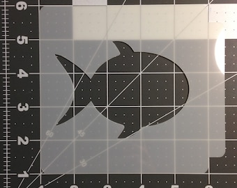 Fish stencil | Etsy