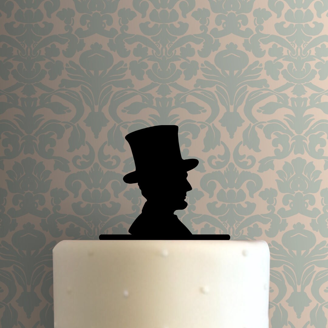 Abraham Lincoln Head 225-B369 Cake Topper - Etsy