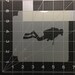 Scuba Diver 100 Stencil - Etsy