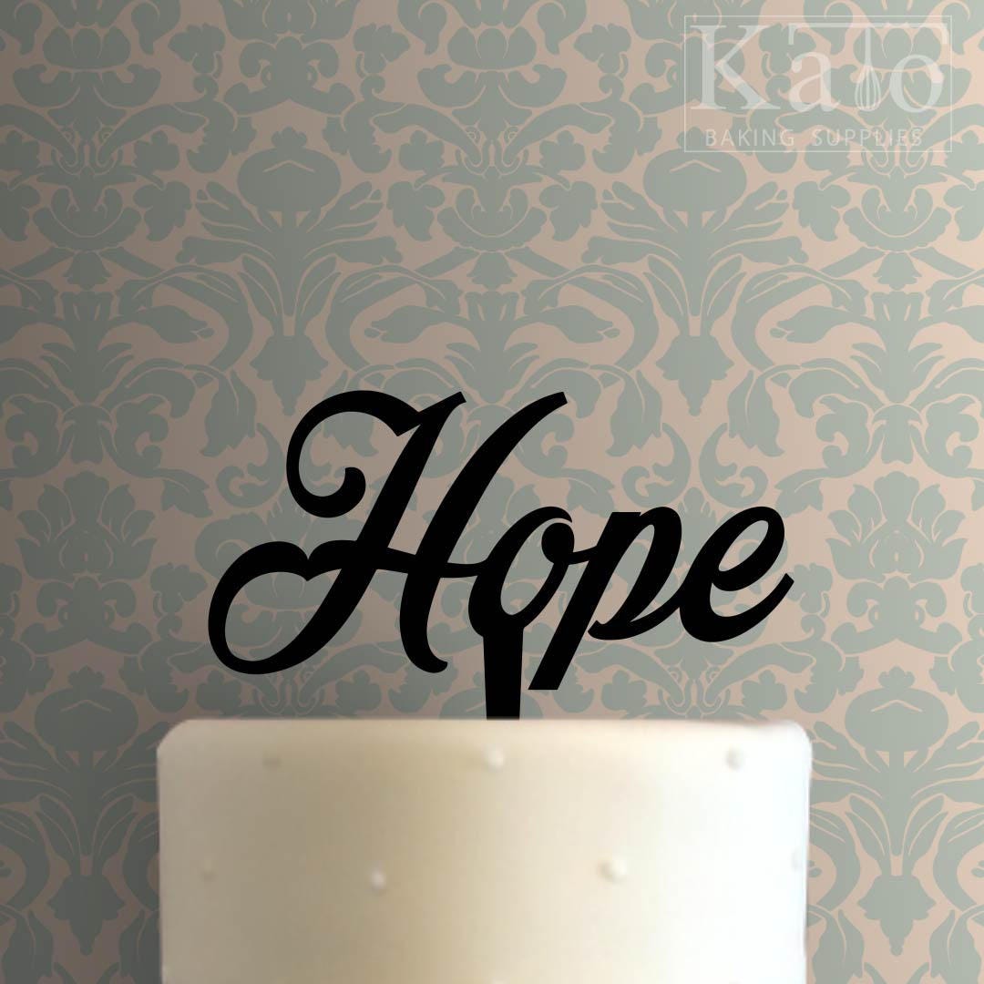Hope 100 Cake Topper - Etsy