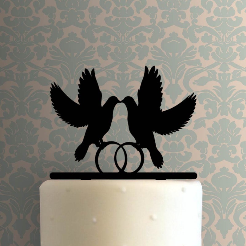 Doves Cake Topper - Etsy