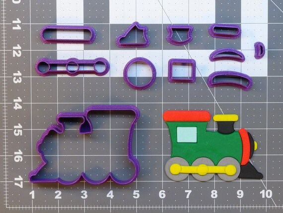 Train Cookie Cutter Set | Etsy