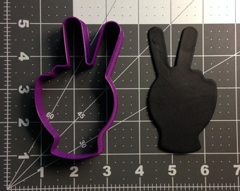 Peace Hand Cookie Cutter - Etsy