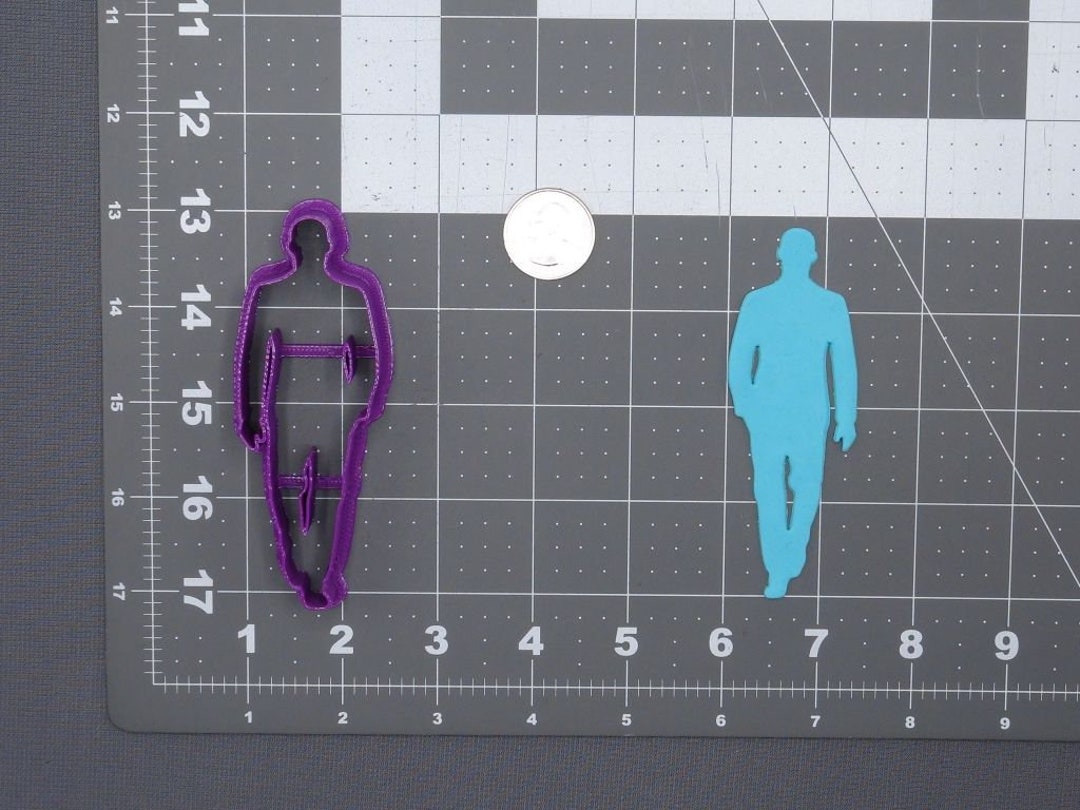 Man Body 266-F317 Cookie Cutter - Etsy
