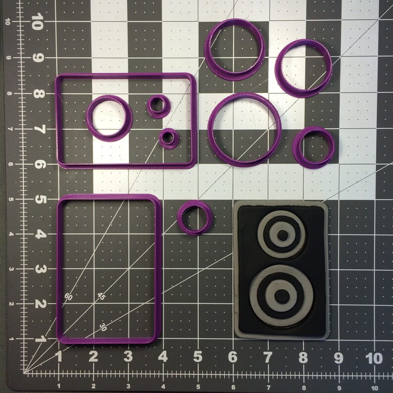 Speaker 100 Cookie Cutter Set | Etsy