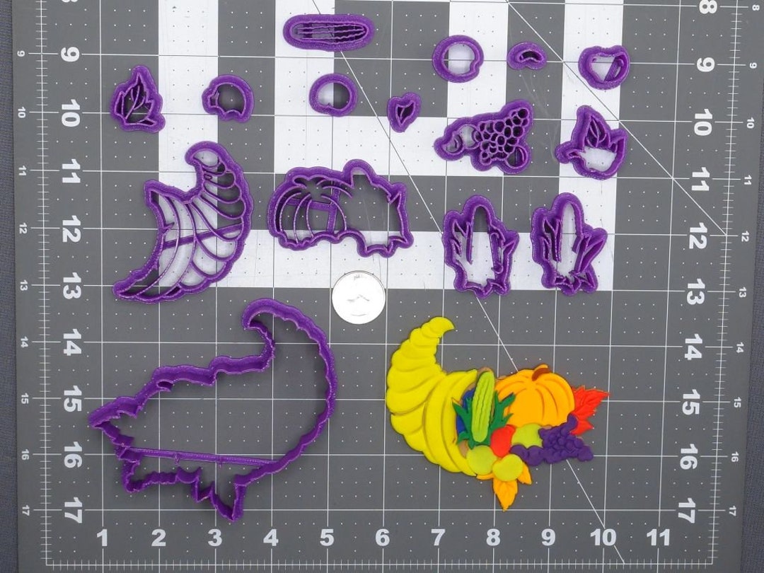 Thanksgiving - Cornucopia 266-E177 Cookie Cutter Set - Etsy