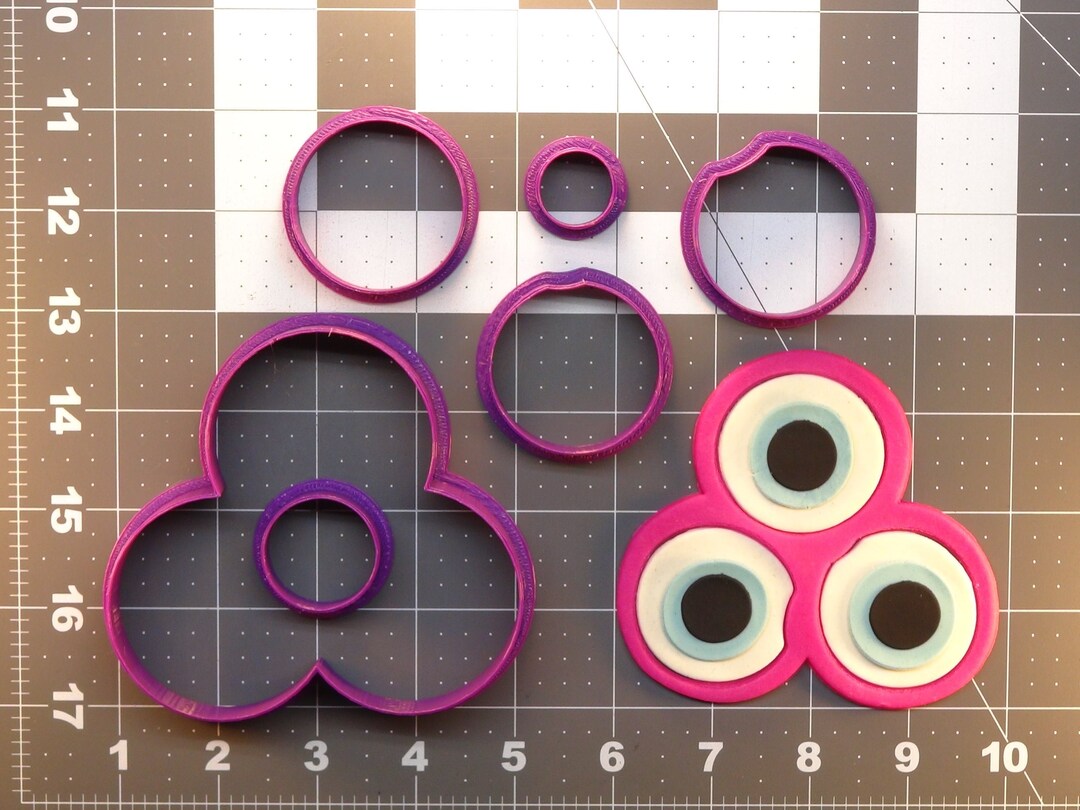 Monster Eyes 266-372 Cookie Cutter Set - Etsy