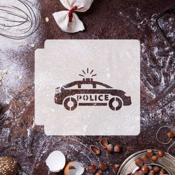 Police Car Cookies - Etsy