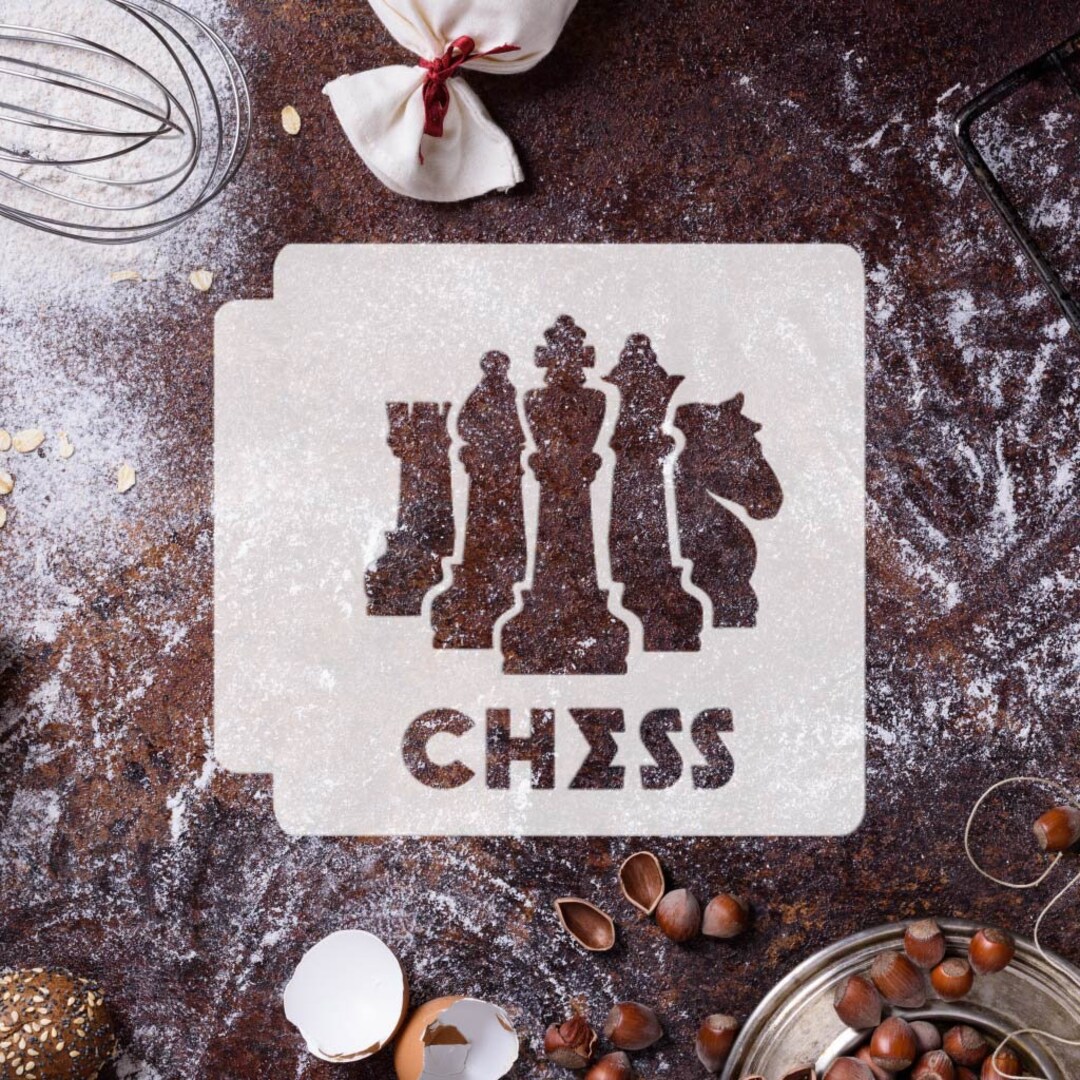 Chess 783-G325 Stencil - Etsy