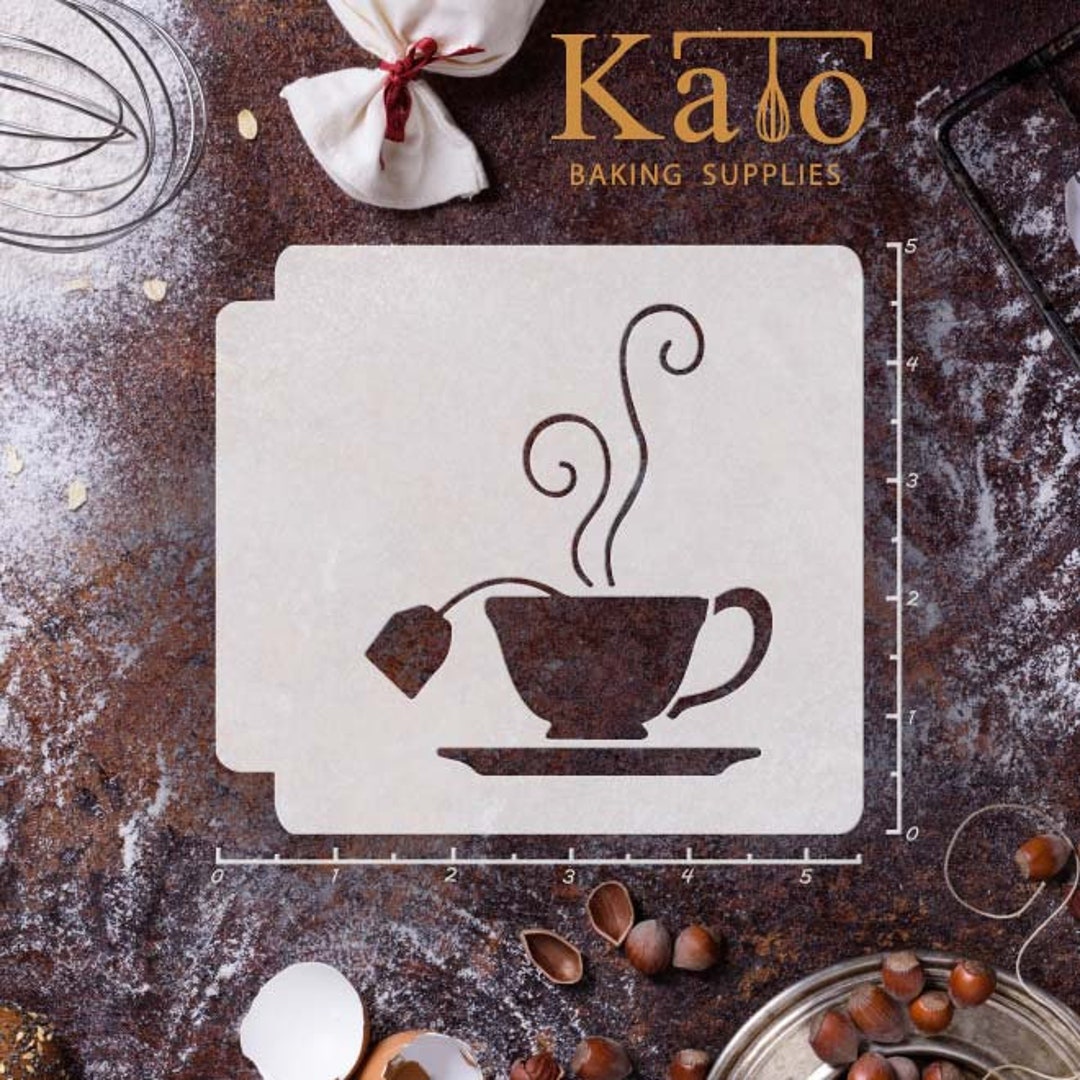 Tea Cup 783-A378 Stencil - Etsy