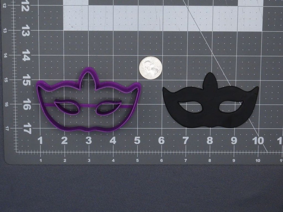 Masquerade Mask 266-E054 Cookie Cutter - Etsy