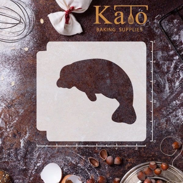 Manatee Stencil - Etsy