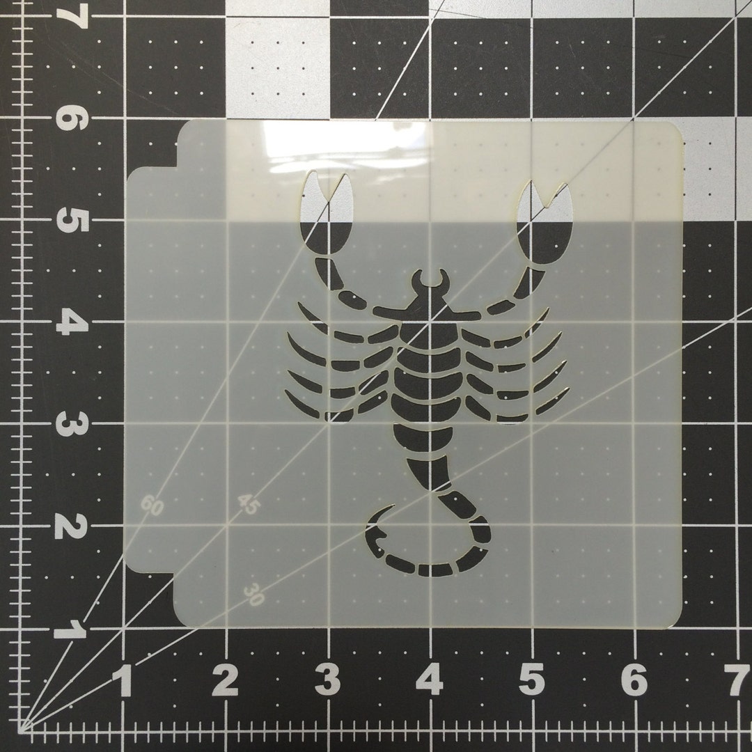 Scorpio 100 Stencil - Etsy