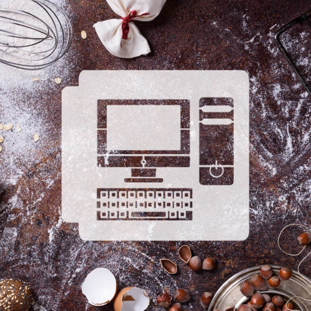 Computer 783-E806 Stencil - Etsy